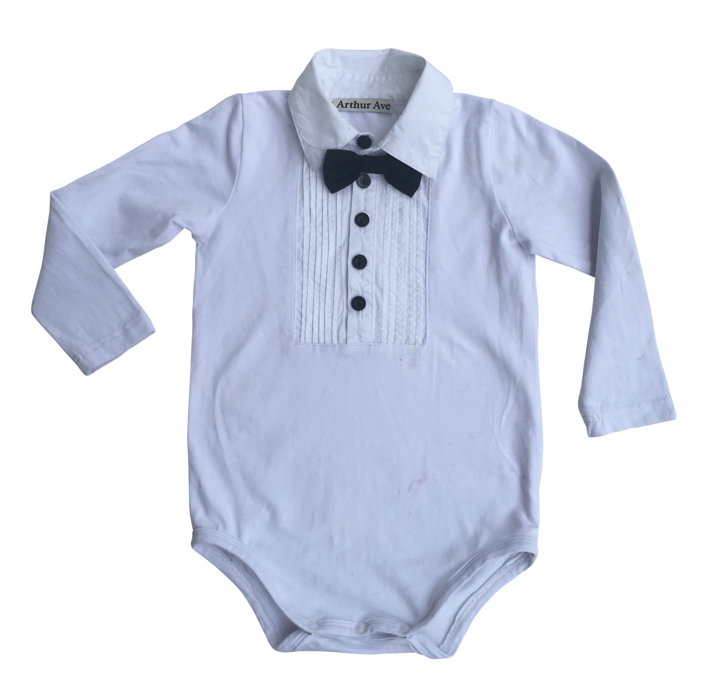 Long sleeve formal white - Arthur Ave